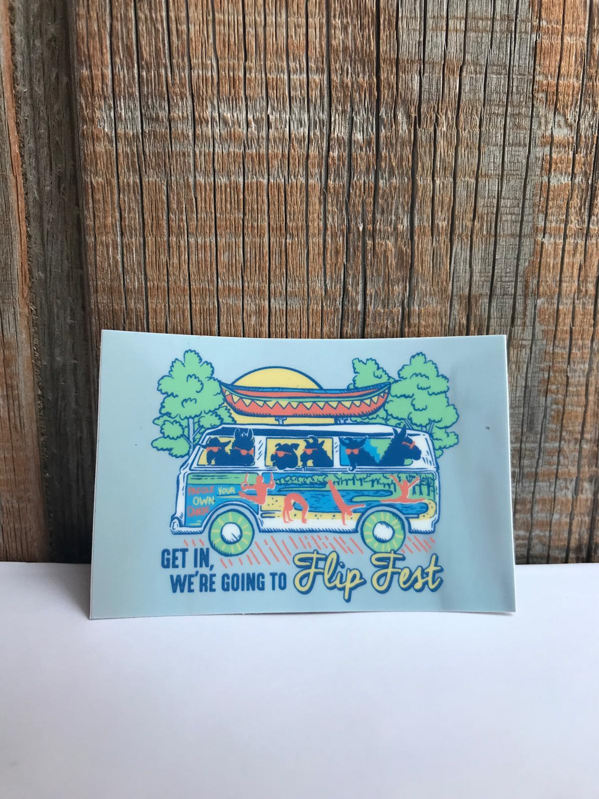 Souvenir - FF Sticker – Flip Fest Canteen